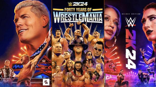 WWE 2K24 cover stars announced: Cody Rhodes (Rhea Ripley), Bianca ...