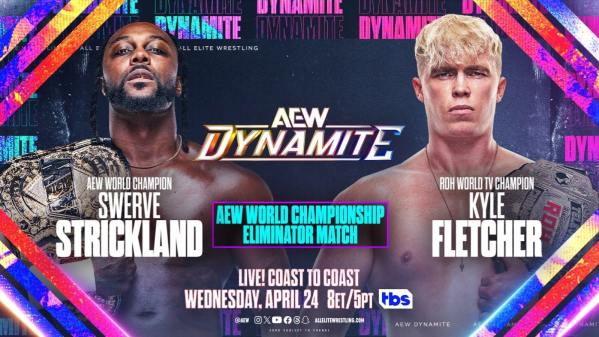 AEW Dynamite to host Swerve Strickland vs. Kyle Fletcher title ...